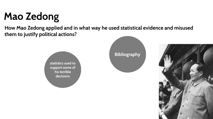 How Mao Zedong applied and in what way he used statistical evidence and ...