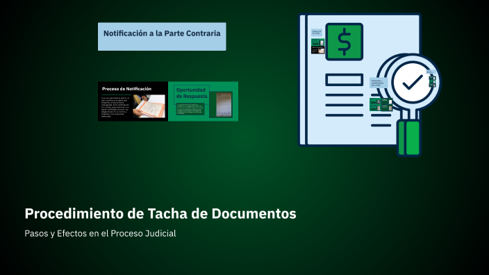 Procedimiento de Tacha de Documentos by NICOLE ANTONELLI on Prezi