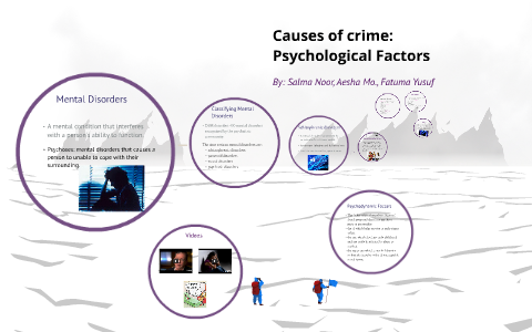 Causes of Crime: Psychological Factors by Fatuma Yusuf on Prezi