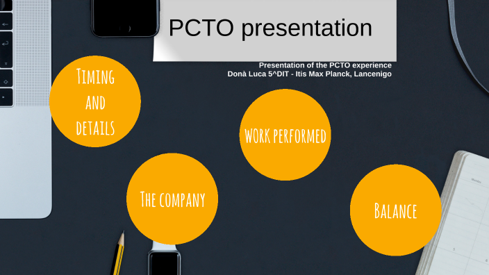 Presentazione PCTO by Donà Luca on Prezi