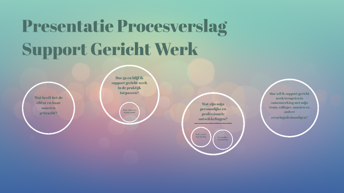 Procesverslag by kimberly meeuwsen on Prezi