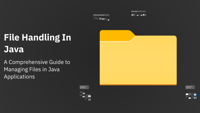 File Handling In Java by Shubham Raje on Prezi
