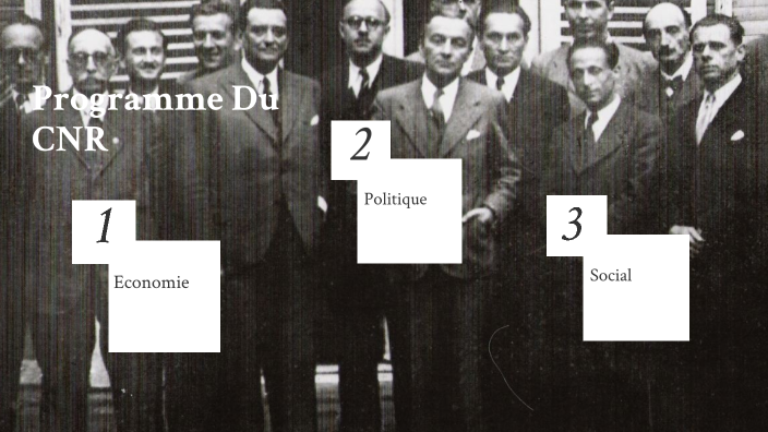 Programme du CNR by Walid AMMOUR on Prezi