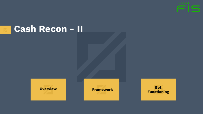 Cash Recon Phase 2 by Vibhor Shrivastava on Prezi