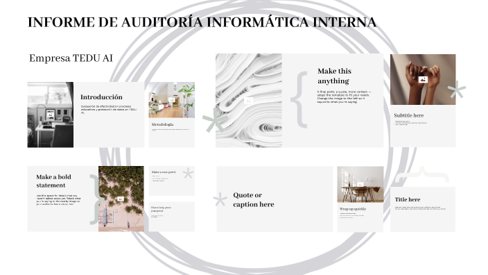 INFORME DE AUDITORÍA INFORMÁTICA INTERNA by JUAN DAVILA on Prezi
