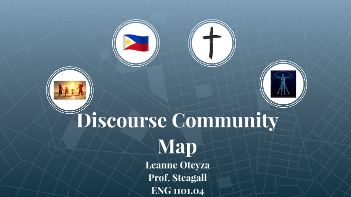 Discourse Community Map by Leanne Oteyza on Prezi