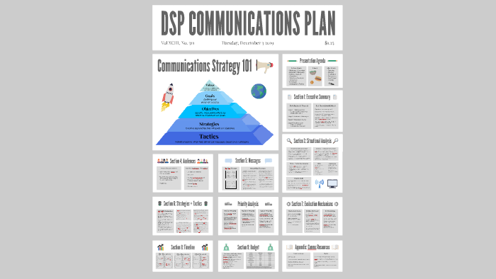 DSP COMMUNICATIONS PLAN by Logan Smith on Prezi