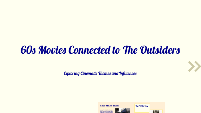 60s Movies Connected to The Outsiders by addy curoe on Prezi