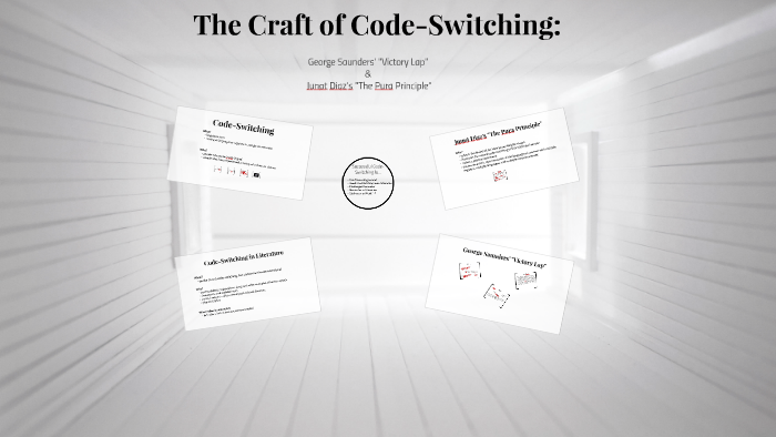 The Craft of Code-switching: by Irene McGarrity on Prezi