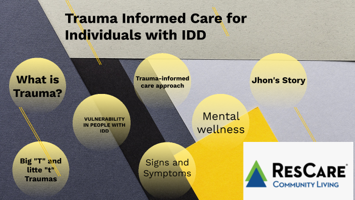 Trauma Informed Care for Individuals with IDD by Susana Kovach on Prezi