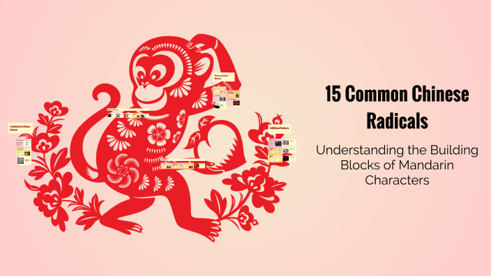 15 Common Chinese Radicals by Katia Reed on Prezi