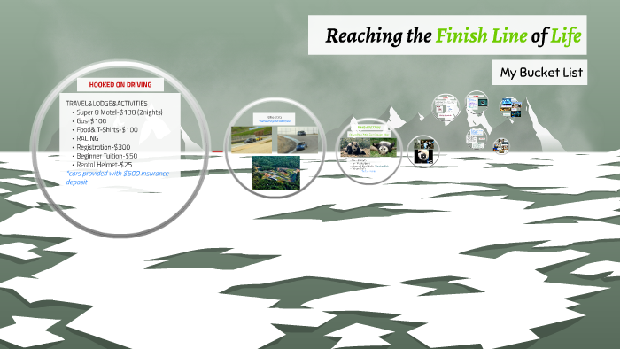 Reaching the Finish Line of Life by oria smith on Prezi