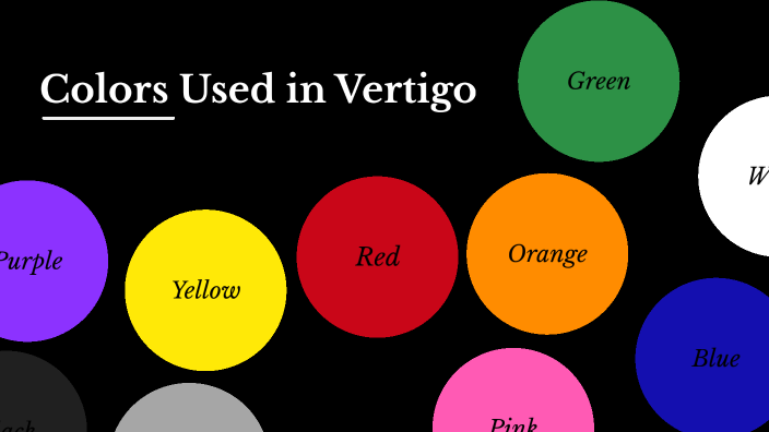 Colors in Vertigo by Anna Hale on Prezi