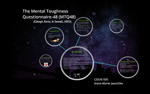 The Mental Toughness Questionnaire-48 (MTQ48) by Anna-Marie Jaeschke on ...