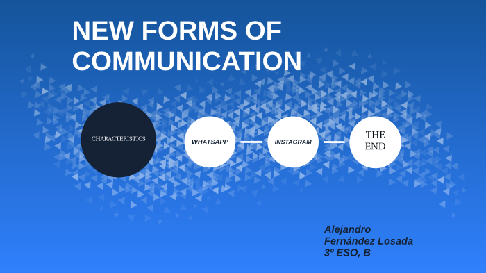 New forms of communication by Alejandro Fernandez on Prezi