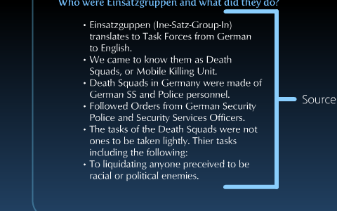 Nazi Death Squads (Mobile Killing Units) by Marcus Taylor on Prezi