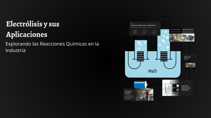 Electrólisis y sus Aplicaciones by camilo agudelo ballen on Prezi