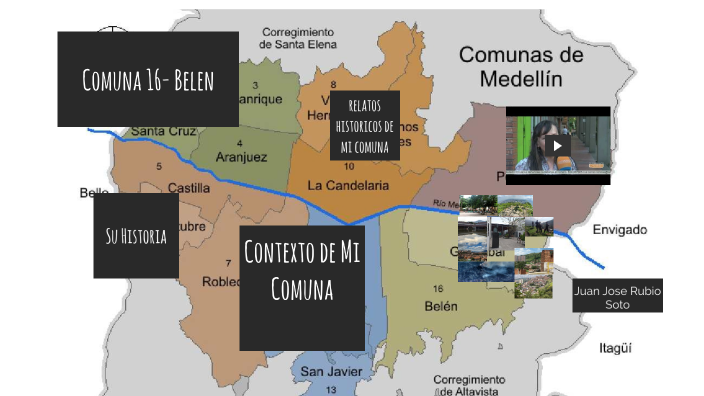 Cartografía de la Comuna 16 by Juan Jose RUBIO SOTO