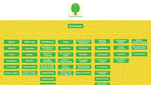 NeuroNurture Content Map by Destiny Gant on Prezi Design