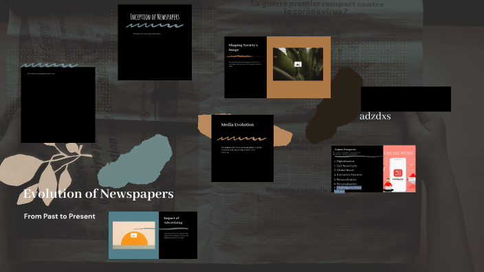 Evolution of Newspapers by Dhruv Lele on Prezi