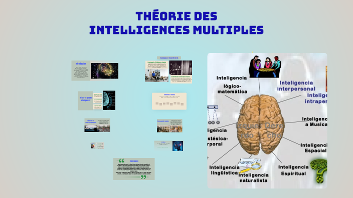 Théorie des Intelligences Multiples by zizi zizi on Prezi
