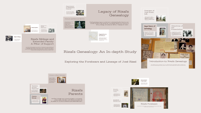 Rizal's Genealogy: An In-depth Study by Gerald Pan on Prezi