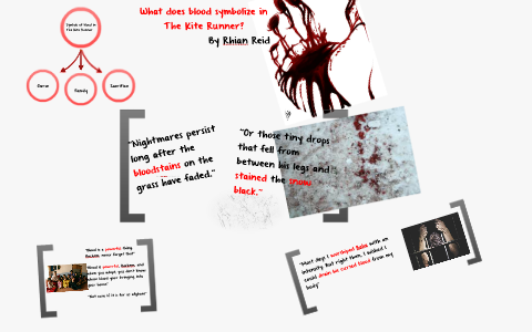 What does blood symbolize in The Kite Runner? by Rhian Reid on Prezi