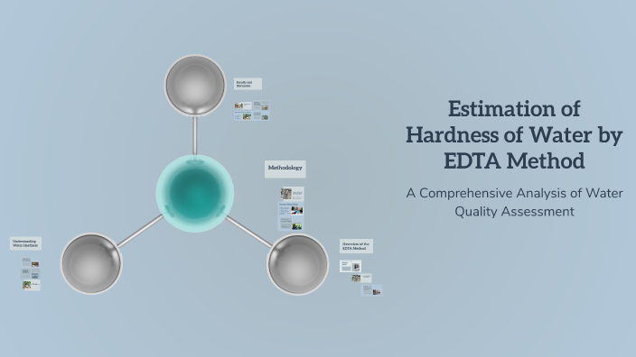 Estimation of Hardness of Water by EDTA Method by Balaji Tumma on Prezi