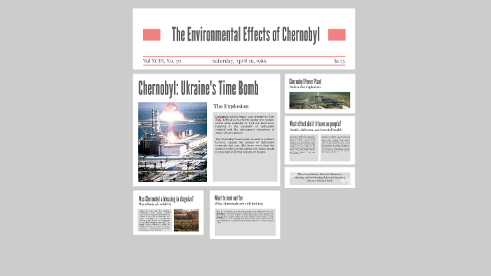 The Environmental Effects of Chernobyl by Amanda Hamilton on Prezi
