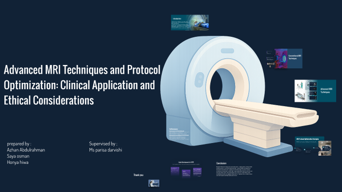 Advanced MRI Techniques and Protocol Optimization: Clinical Application ...