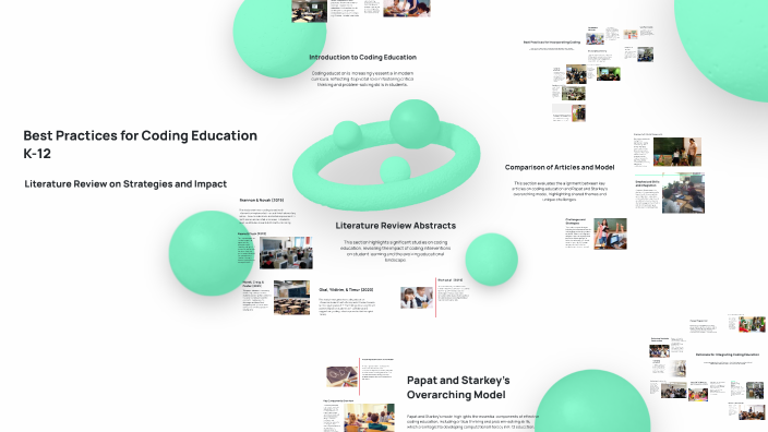 Literature Review Best Practices for Teaching Coding K-12 by Frank ...