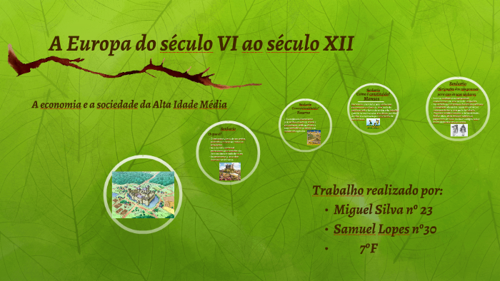 A Europa do século VI ao século XII by Francisca Silva on Prezi