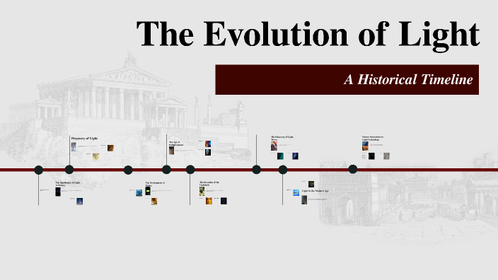 The Evolution of Light by kris van de glind on Prezi