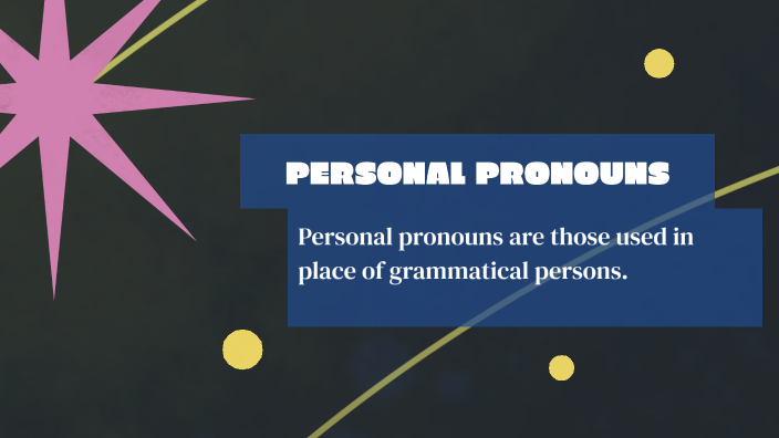 PERSONAL, POSSESSIVE, AND REFLEXIVE PRONOUNS by Oliva Londoño on Prezi