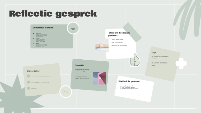 reflectie gesprek by Esmé klooster on Prezi