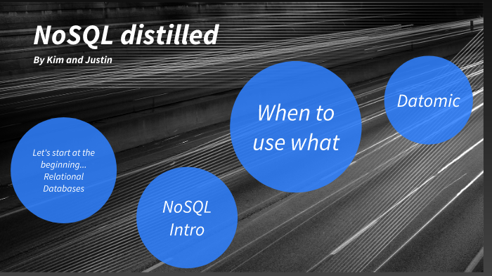NoSQL distilled by Camille Samson on Prezi