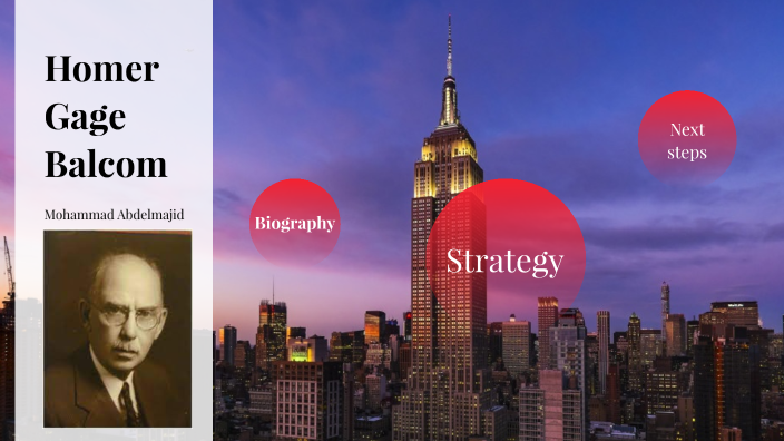 Homer Gage Balcom by Mohammad Abdelmajid on Prezi