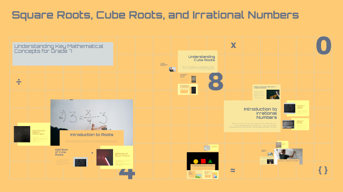 Square Roots, Cube Roots, and Irrational Numbers by Darwin Calimlim on ...