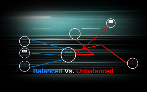 Balanced Vs. Unbalanced by gideon schwarz