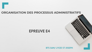 Epreuve E4 - BTS SAM by Laurence LEYRAT on Prezi Design