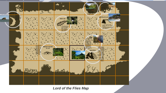Lord of the Flies Map by ben antin