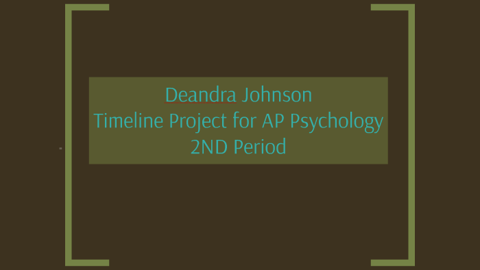 Lifespan Development Timeline by Deandra Johnson on Prezi