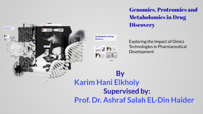 Genomics, Proteomics and Metabolomics in Drug Discovery by Karim ...