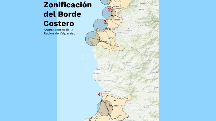 Zonificación del borde costero de la Región de Valparaíso by JAVIER ...