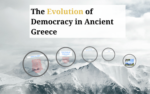 The Evolution of Democracy in Ancient Greece by Suq Madiq