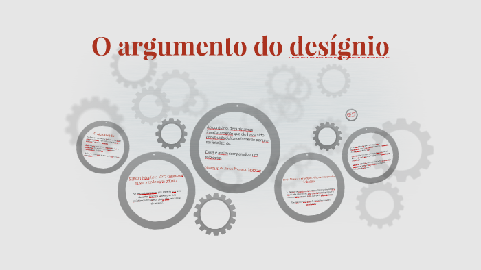 O argumento do desígnio by Sidney Castro on Prezi