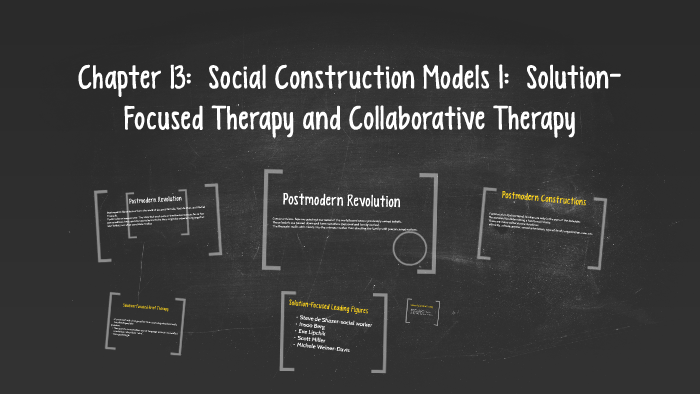 Chapter 13: Social Construction Models I: Solution-Focused by N'neka ...