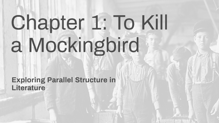 Chapter 1: To Kill a Mockingbird by Misty Michalek on Prezi