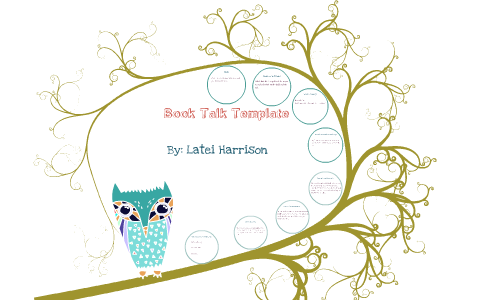 Book Talk Template by Latei Harrison on Prezi