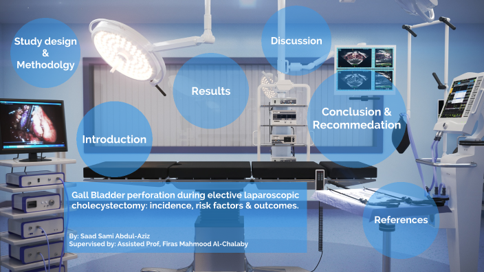 Gall Bladder perforation during elective laparoscopic cholecystectomy ...